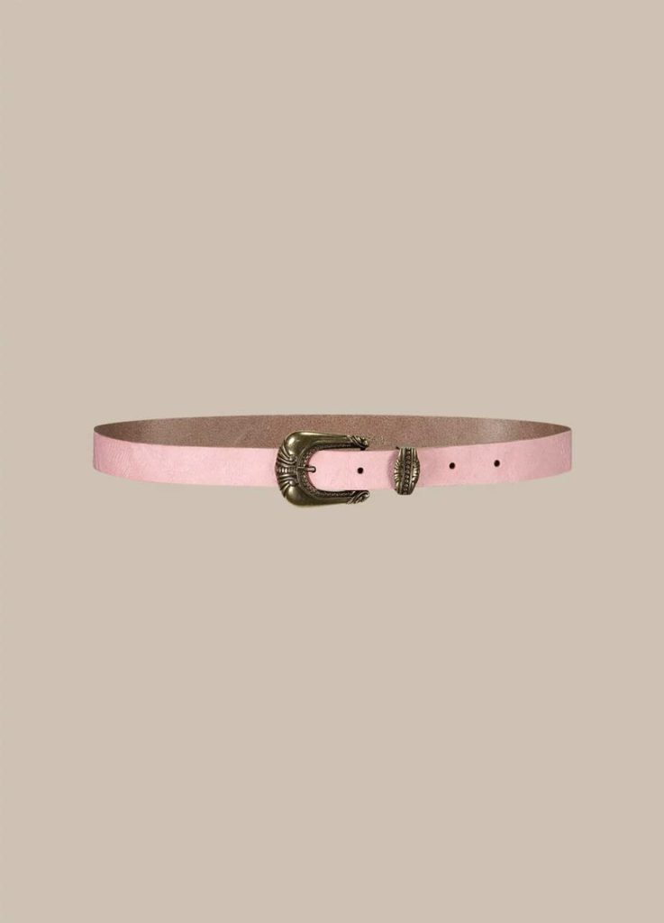 SUMMUM WOMAN STATEMENT BELT - ROSE - Rococo Boutique Ireland