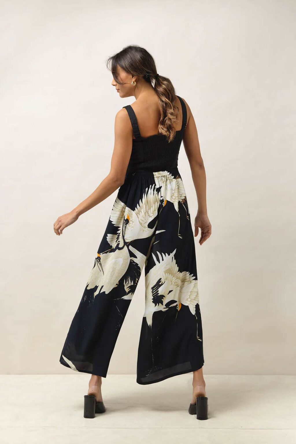 FARM RIO BLOSSOM TAPESTRY BLACK MIDI DRESS - Rococo Boutique Ireland